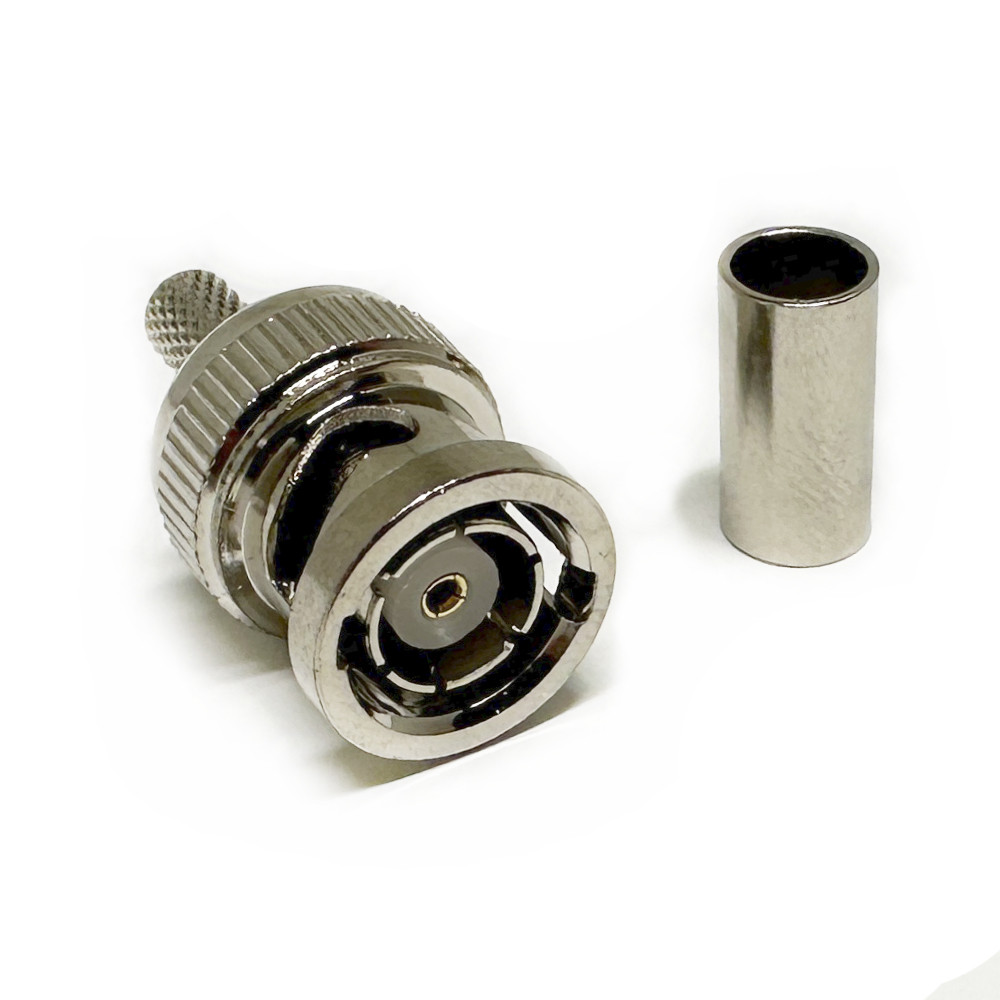 Высокочастотный разъём RP-BNC male под обжим на кабель RG58/RG-223/3D ...