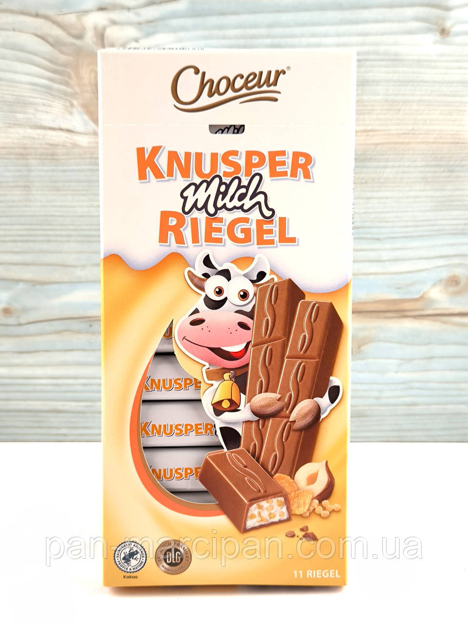 Шоколад Choceur Knusper Milch Riegel 200г: продажа, цена в Луцке ...