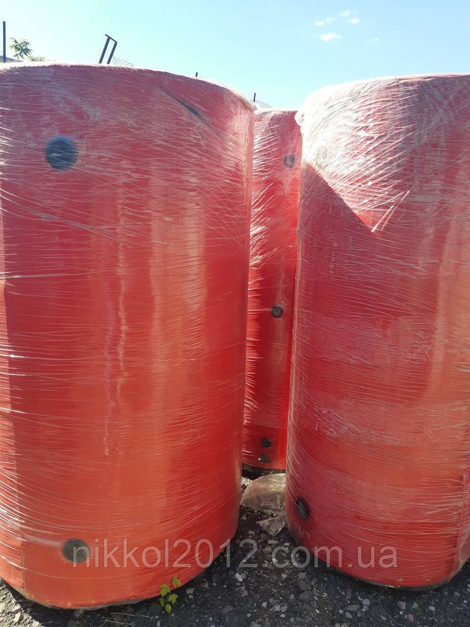 Теплоаккумулятор NIKKOL 4000л,с утеплением,буферная ёмкость,теплобак ...