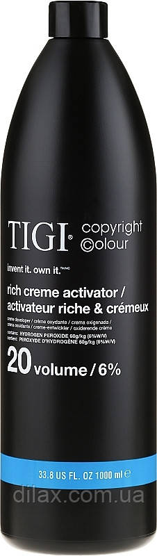 Активатор - TIGI Colour Activator 20 vol / 6% 1000ml (1130111) (ID ...