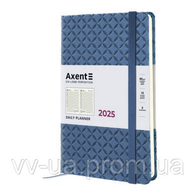 Ежедневник 2025 Axent Partner Gently, 145x210 мм, темное море (8822-25-05-A) (ID#2359785664 ...