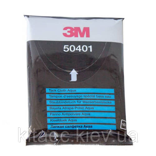 Салфетка для авто Tack Cloth Aqua 50401 40х32см липкая антистатическая ...