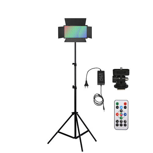 Панель светодиодная RGB со штативом 210см видеосвет прямоугольный 50Вт CRI 95+ AC Prof U600 RGB ...