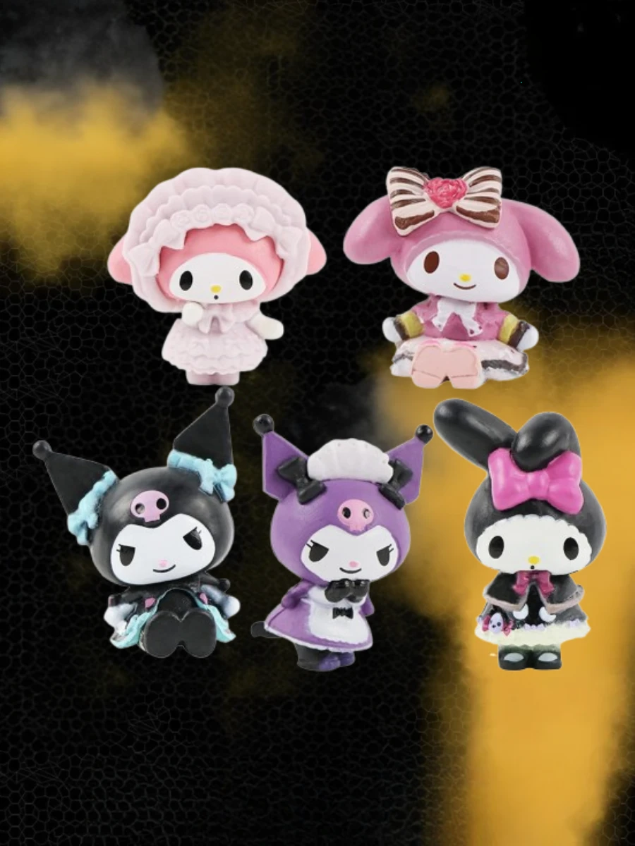 Куроми фигурки Kuromi Моя мелодия My Melody детские игрушки 5 шт 3-4,2 ...