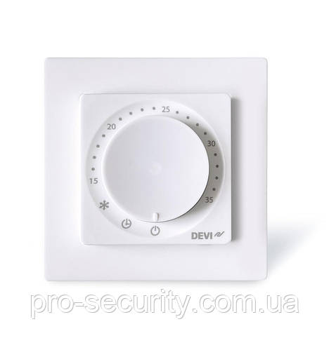 DEVI Терморегулятор DEVIreg Room +4...45° механический программируемый Bluetooth встроенный 16A ...