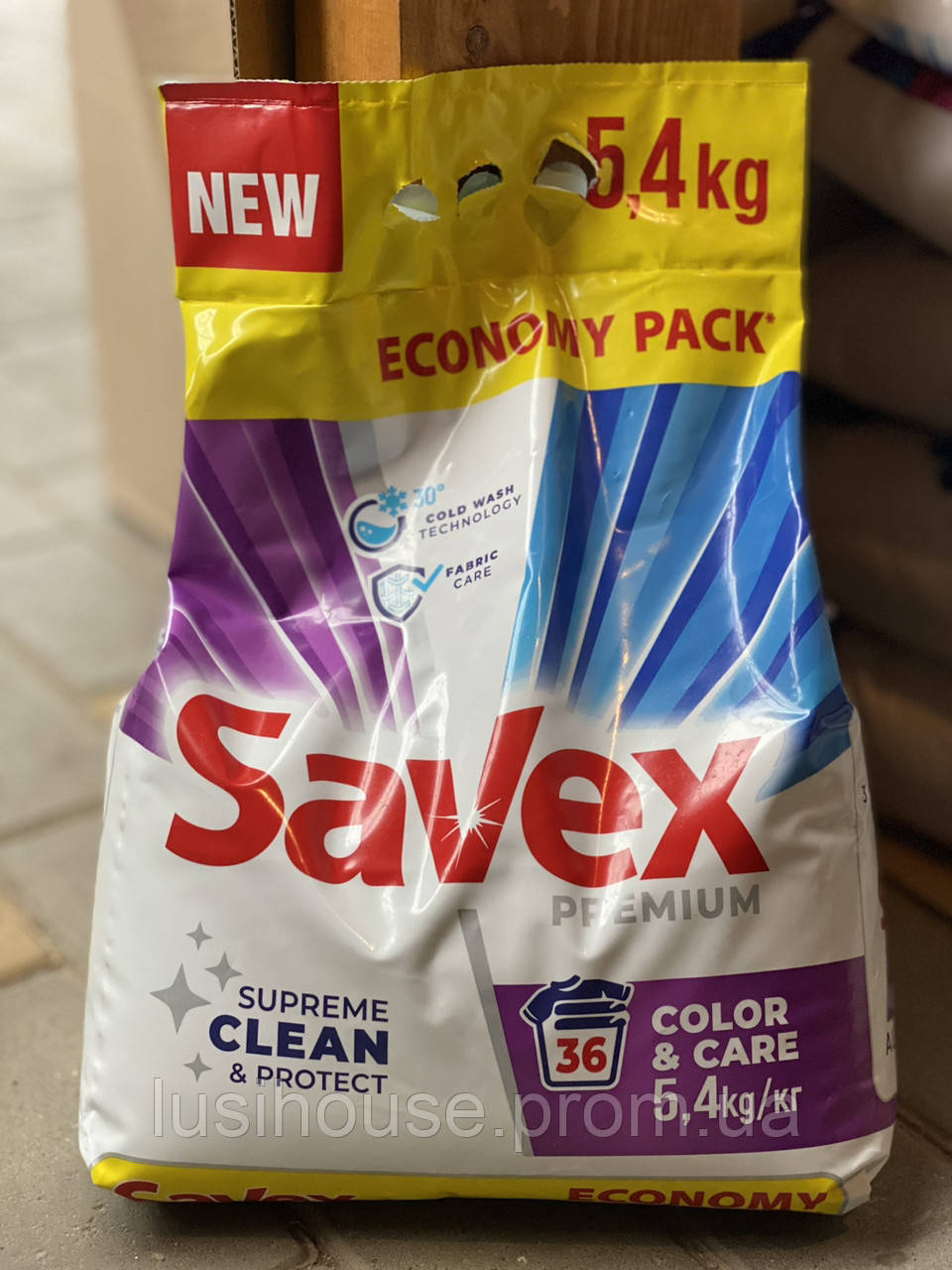 Savex Стиральный порошок 5,4 кг (ID#2361557267), цена: 574 ₴, купить на ...