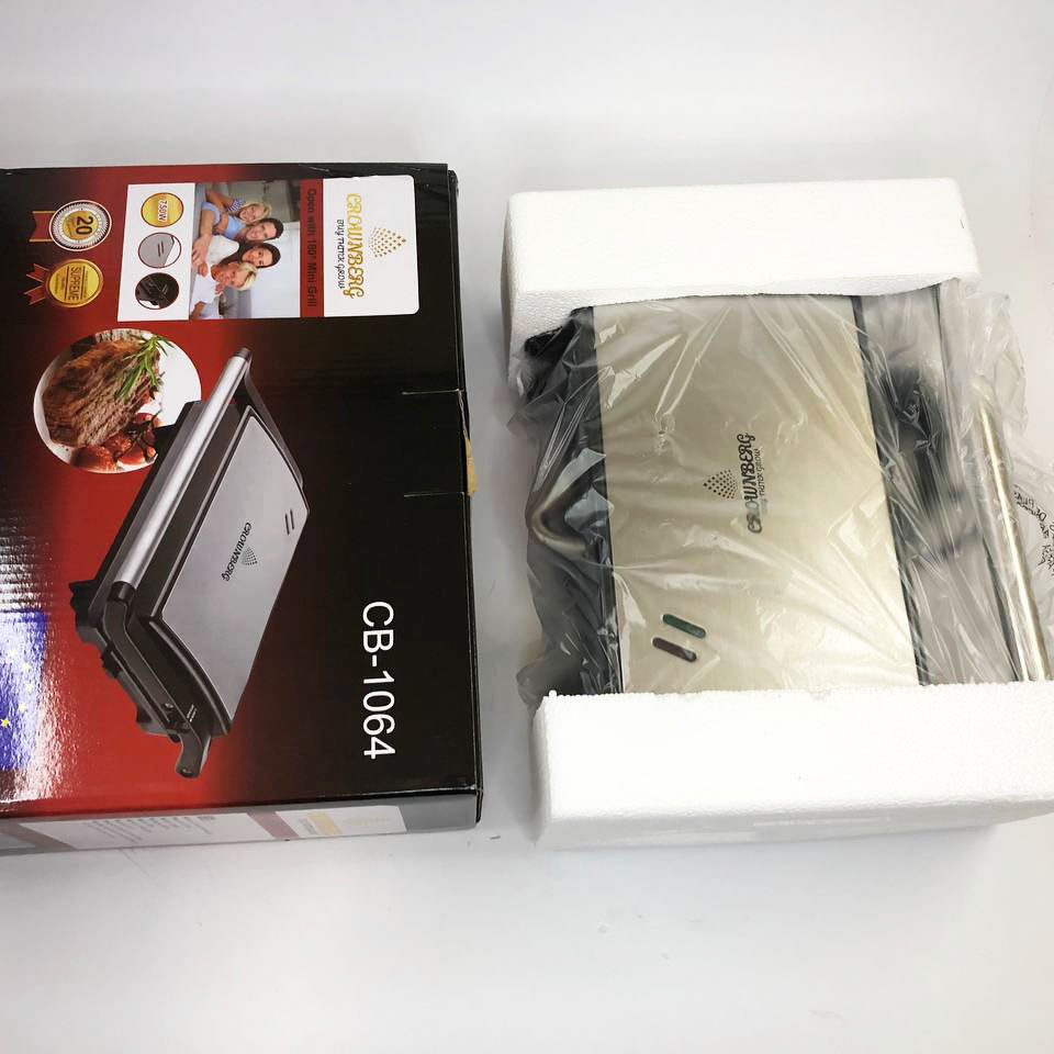 Электрогриль со съемными панелями Crownberg CB-1064, Мультипекарь ...