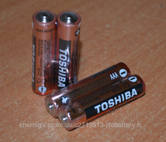 Батарейка Toshiba Alkaline LR-03 (ААА) коробка 1х2шт /2/60шт., цена: 17.30 ₴, купить на Prom.ua