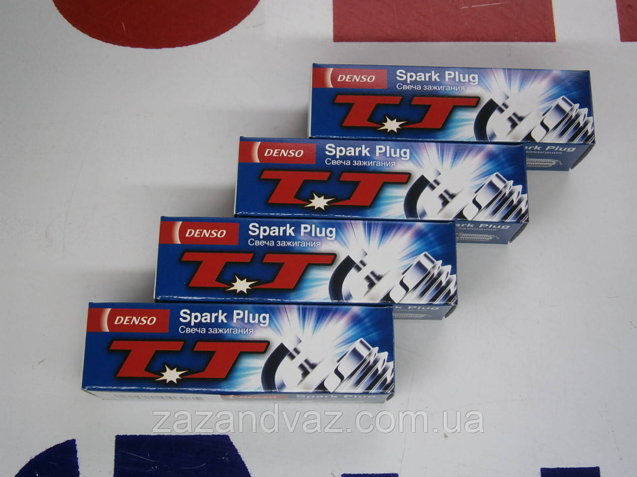Свечи зажигания DENSO Q20TT Авео Лачетти Нубира Нексия Такума 16 кл ...