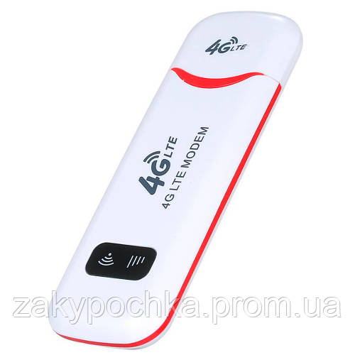 Модем USB 4G LTE WI-FI Роутер для прийому та роздачі інтернету Модем USB 4G LTE Білий (ID ...