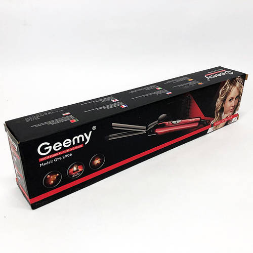 Щипцы для завивки GEMEI GM-2906, Фен-стайлер с насадками, Щипцы для ...