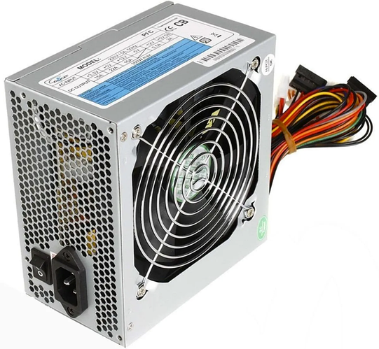 Блок питания ATX 400W FAN 120мм EUROCASE ATX-400W (1х4+4 pin CPU,1x ...