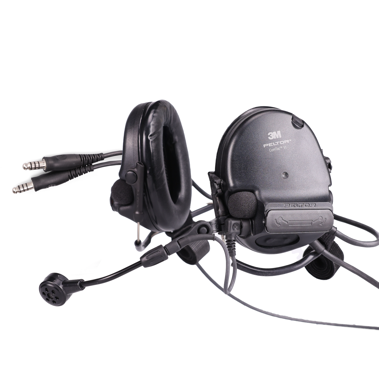 Наушники активные 3M PELTOR ComTac VI Dual Comm Neckband MT20H682BB ...