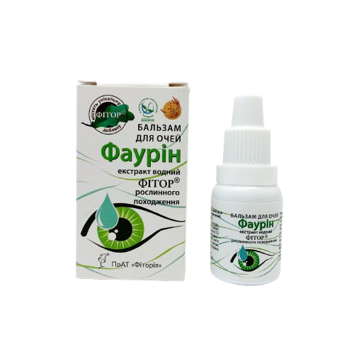 ФАУРИН - бальзам (капли) для глаз с фитором и прополисом 10 мл Все для ...