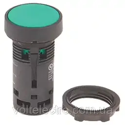 Кнопка Harmony XB7 Schneider Electric, моноблочная, 22 мм, зеленая ...