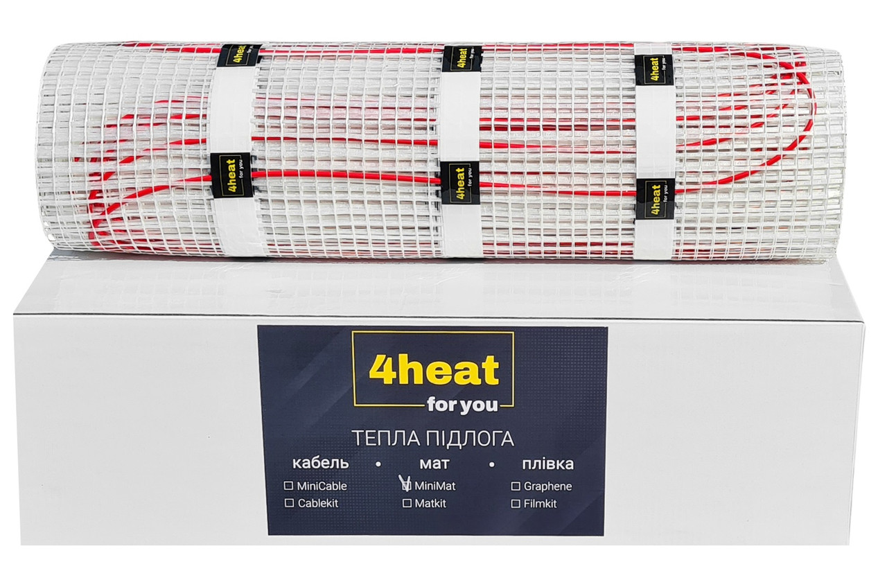 Купить Нагревательный мат 4HEAT MiniMat 150-1,0 м2 | для теплого пола ...