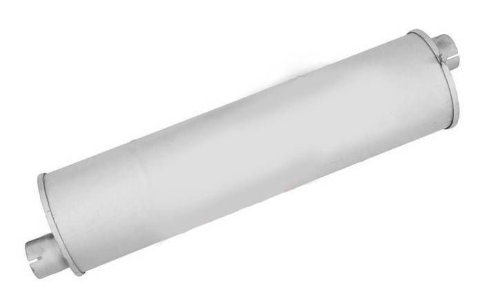 Глушитель ГАЗЕЛЬ, СОБОЛЬ, ГАЗ 3307 смещенные трубы толстые ф60мм (пр-во ...