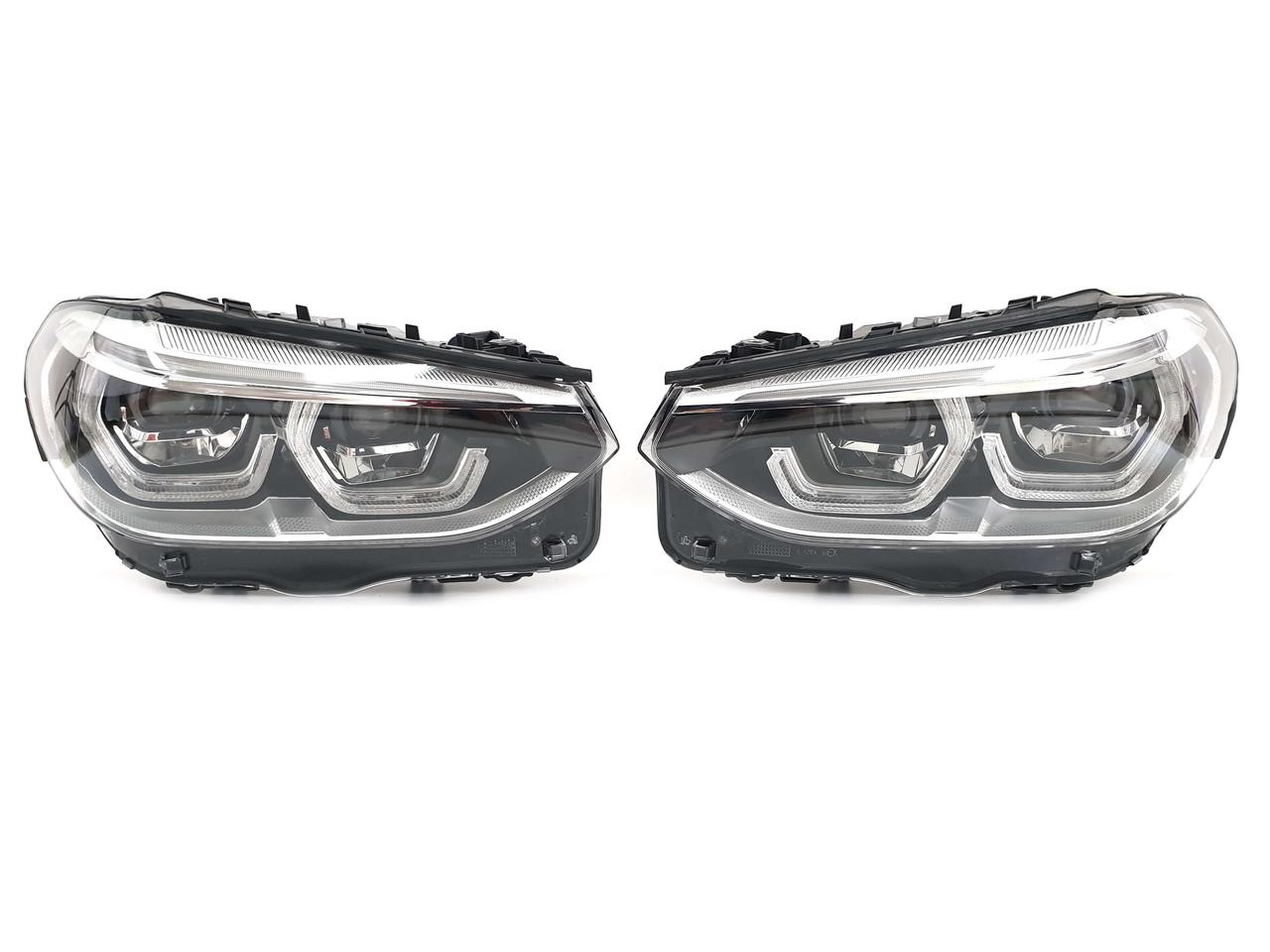 Передние фары Full Led Adaptive на BMW X3 / X4 G01 / G02 2018-2021 года ...