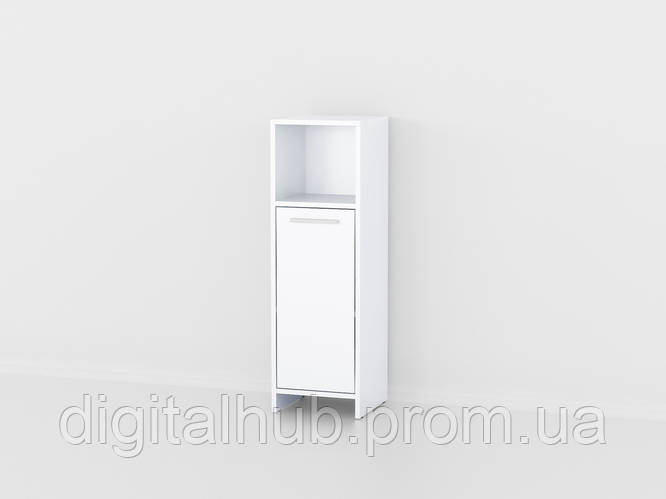 Пенал с полкой и дверцой Forte Wilmer 950x300x300 Белый DH, код: 6445031, цена 1350 ₴: купить на ...