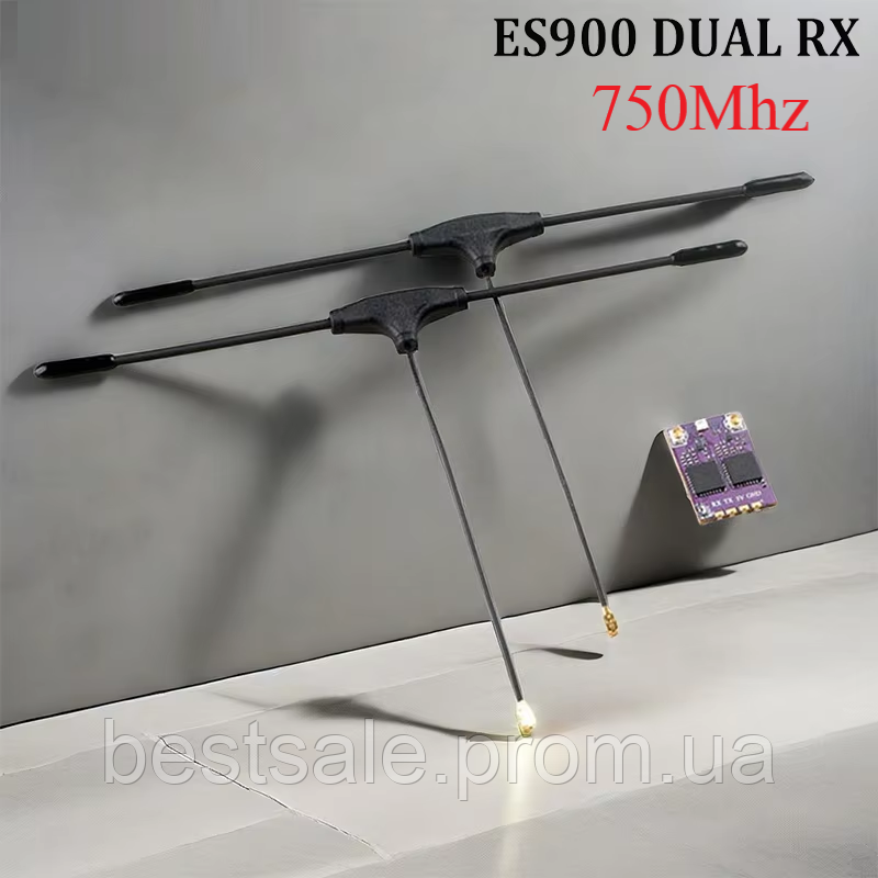 FPV Приймач ES900 DUAL RX 750Mhz ELRS Diversity Receiver приймач ...