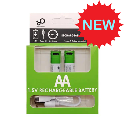 Перезаряжаемые аккумуляторы li-ion Smartoools AA 1,5V 2600 mWh 4шт ...