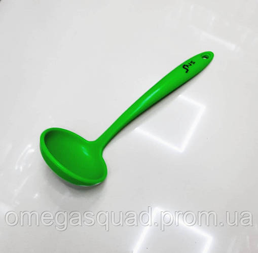 Силиконовый половник Sns 557-HH 26 см Зеленый, 7418069 - 291 (ID ...