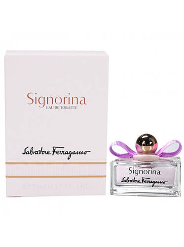 Оригинал Salvatore Ferragamo Signorina 5 ml туалетная вода (ID ...