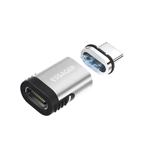 Адаптер магнітний Essager 100W USB Type C PD 3,0 24 контакта (ID ...