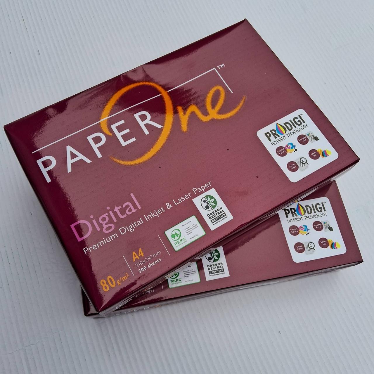 Бумага офисная Paper One Premium класса А, А4 формата 80 г/м2 500л ...