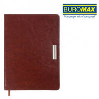 Діловий щод. дат.2025 А5 BUROMAX 2133-25 SALERNO 336арк. коричневий (1) (ID#2362660297), цена ...