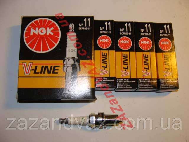 Свечи зажигания NGK №11 BCPR6E-11 Ланос 1.6 16 кл., цена 400 грн — Prom ...