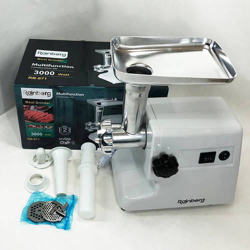 Мясорубка для томатов Rainberg RB-671 2200Вт, Мясорубка электрическая ...