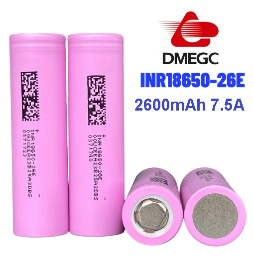 Аккумулятор DMEGC INR18650-26E 2600mAh 3C: купити недорого в Ізмаїлі. "Вело-Мото"