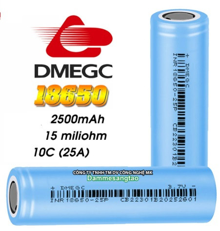 Акумулятор DMEGC 18650 INR-25P 2500mAh 25 А, ціна: 100 ₴, купити на Prom.ua