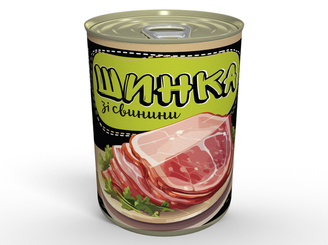 Консервированная Свиная Ветчина - Готовая Мясная Консерва (ID ...