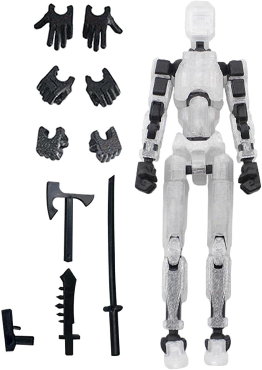 13 шарнірних рухомих фігурок робот-трансформер Робот Lucky 13 Dummy ...