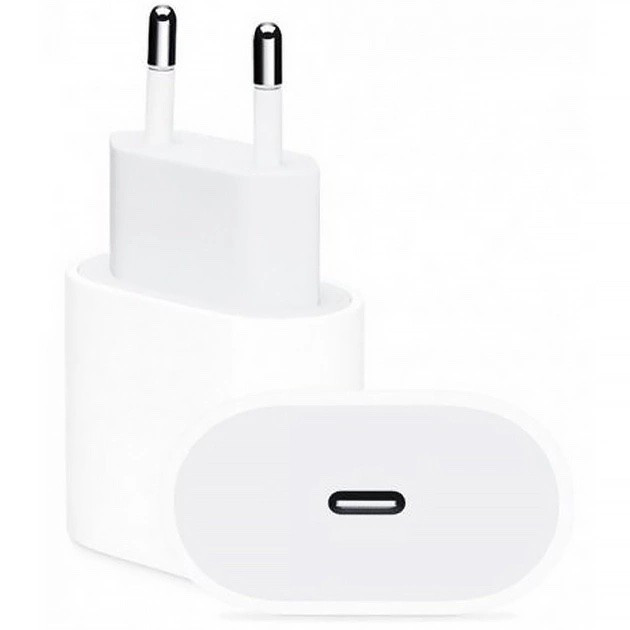 Блок питания быстрая зарядка USB-C 20W Power Adapter Type-C для Apple ...