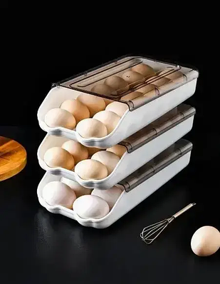Контейнер для хранения куриных яиц Egg storage bo с защитой от ...