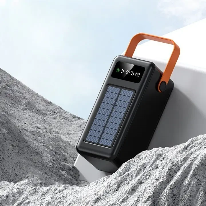 Powerbank на солнечной батарее мощность 120000 mAh Мощный Повербанк с ...