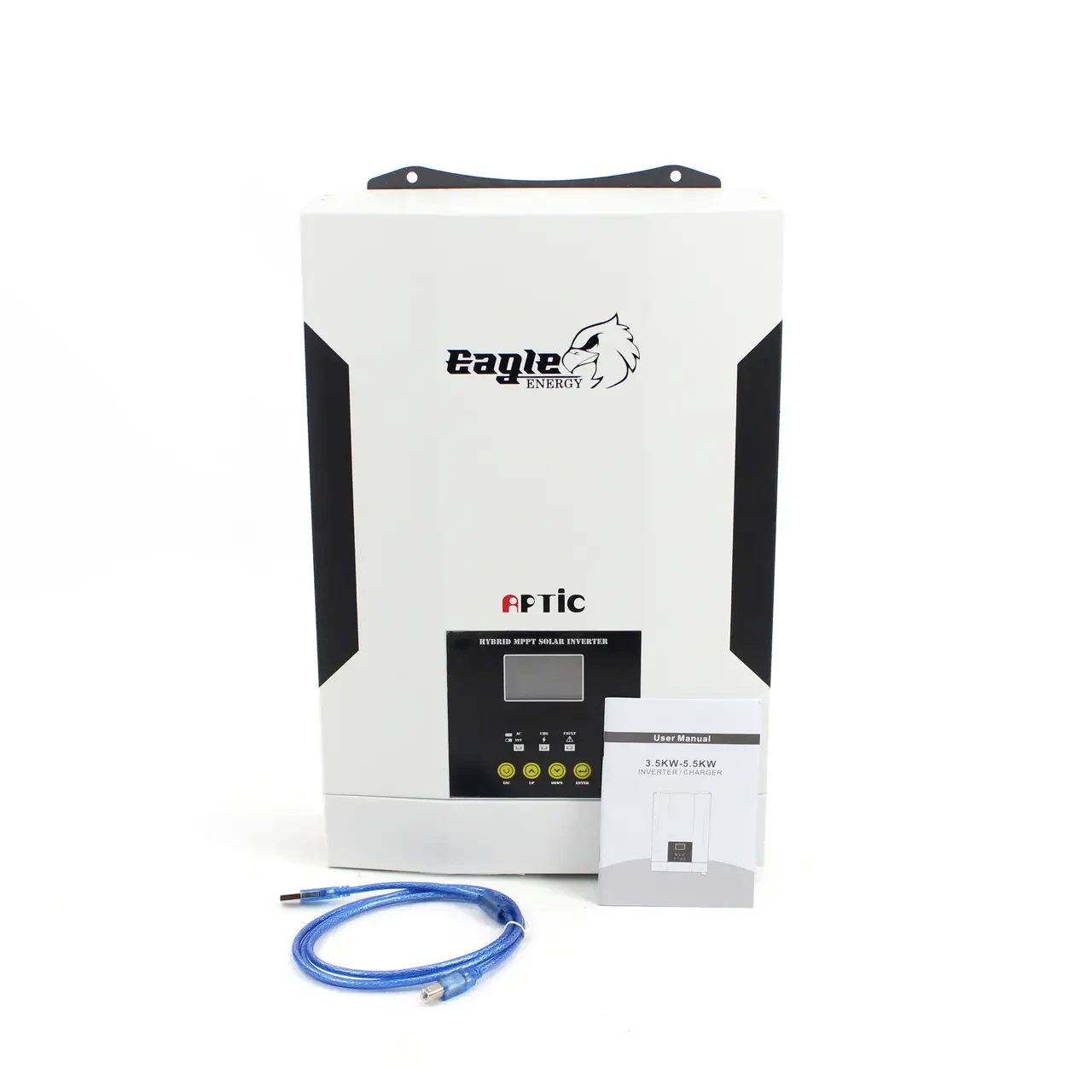 Гібридний інвертор EAGLE ENERGY Aptic 5.5 кВт чистий синус, Інвертори ...