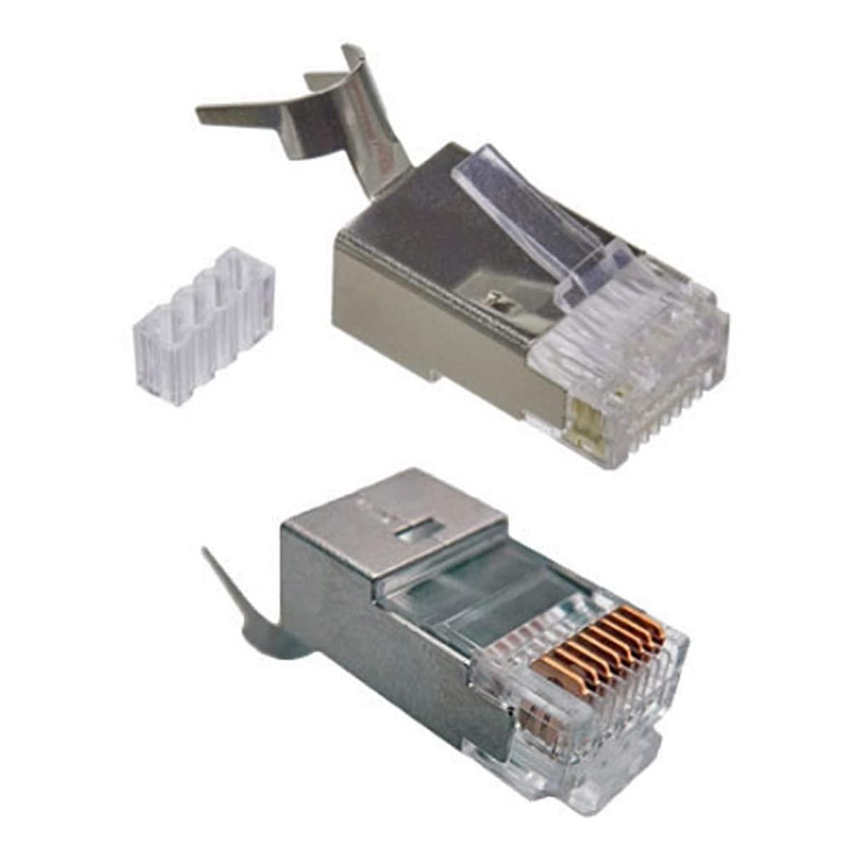 Конектор RJ45, STP, 7 cat, 8p8c (50шт Пакунок) KD-PG8027/50 BMR (ID ...