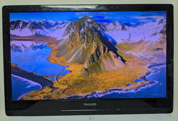 LED телевізор 22" Philips 22PFL3206H маленький /DVB-T /USB /HDMI (ID ...