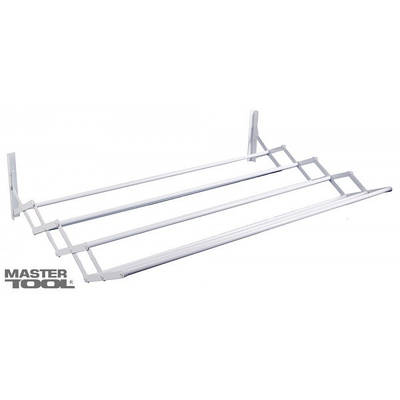 Сушилка для одежды MASTERTOOL GM 750 мм 5 перекладин белая (Арт.: 92-1775), 8650918 - 712, цена ...