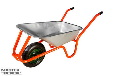 Тачка садово-строительная одноколесная MASTERTOOL 100 л 160 кг 79-9851 (ID#2548357212), цена ...