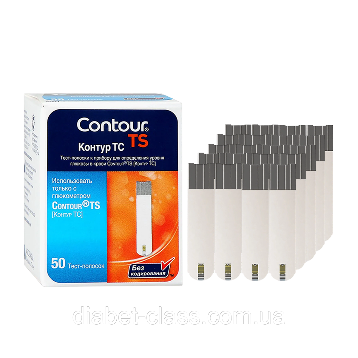 Тест-смужки Контур TS (Contour TS) 1000 штук, ціна: 8692.50 ₴, купити ...