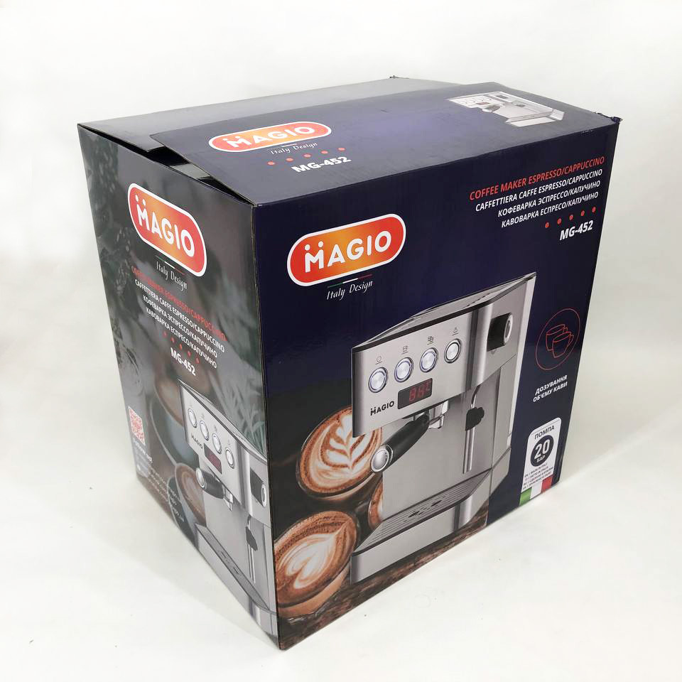 Кофеварка на роботу Magio MG-452, Кофеварка с прозрачным резервуаром UG-799 для воды (ID ...