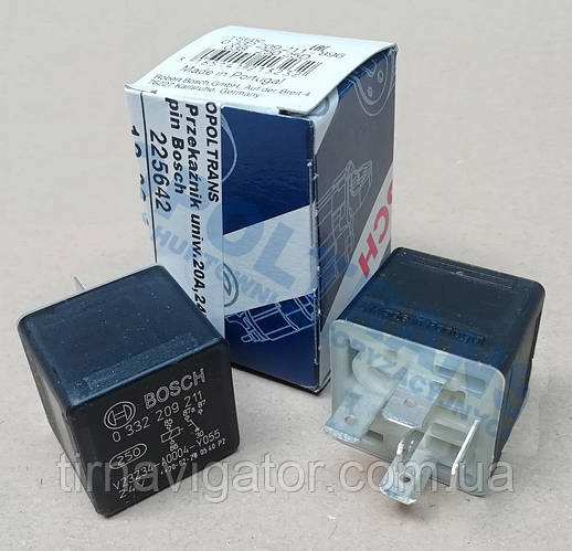 Реле 24V 30A 5-PIN BOSCH 0332209211 (ID#2128575119), цена: 180 ...