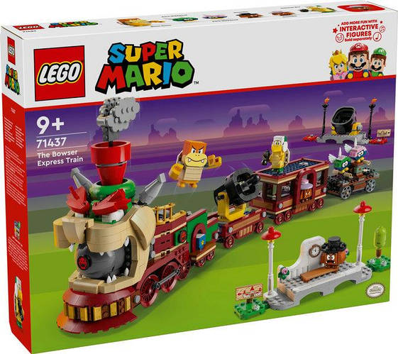 Lego Super Mario Поїзд-експрес Боузера Лего 71437 (ID#2376912713), ціна ...