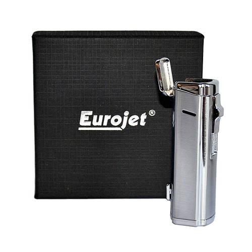 Запальничка 256130 EuroJet металева 3-турбо срібляста (ID#2376997440 ...