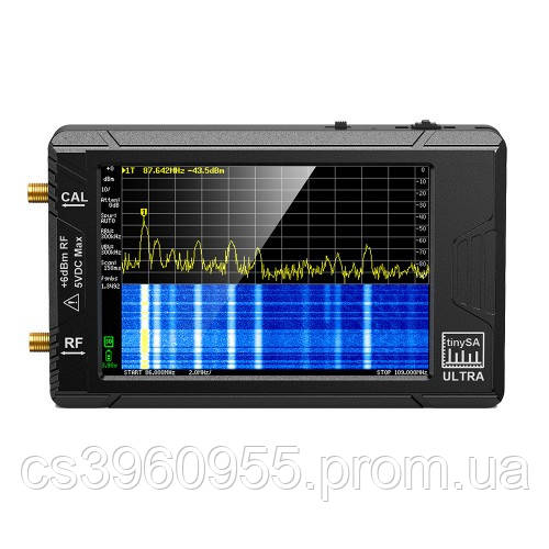 Анализатор спектра TinySA Ultra 100 kHz - 6 GHz, 6ггц сканер частоты ...